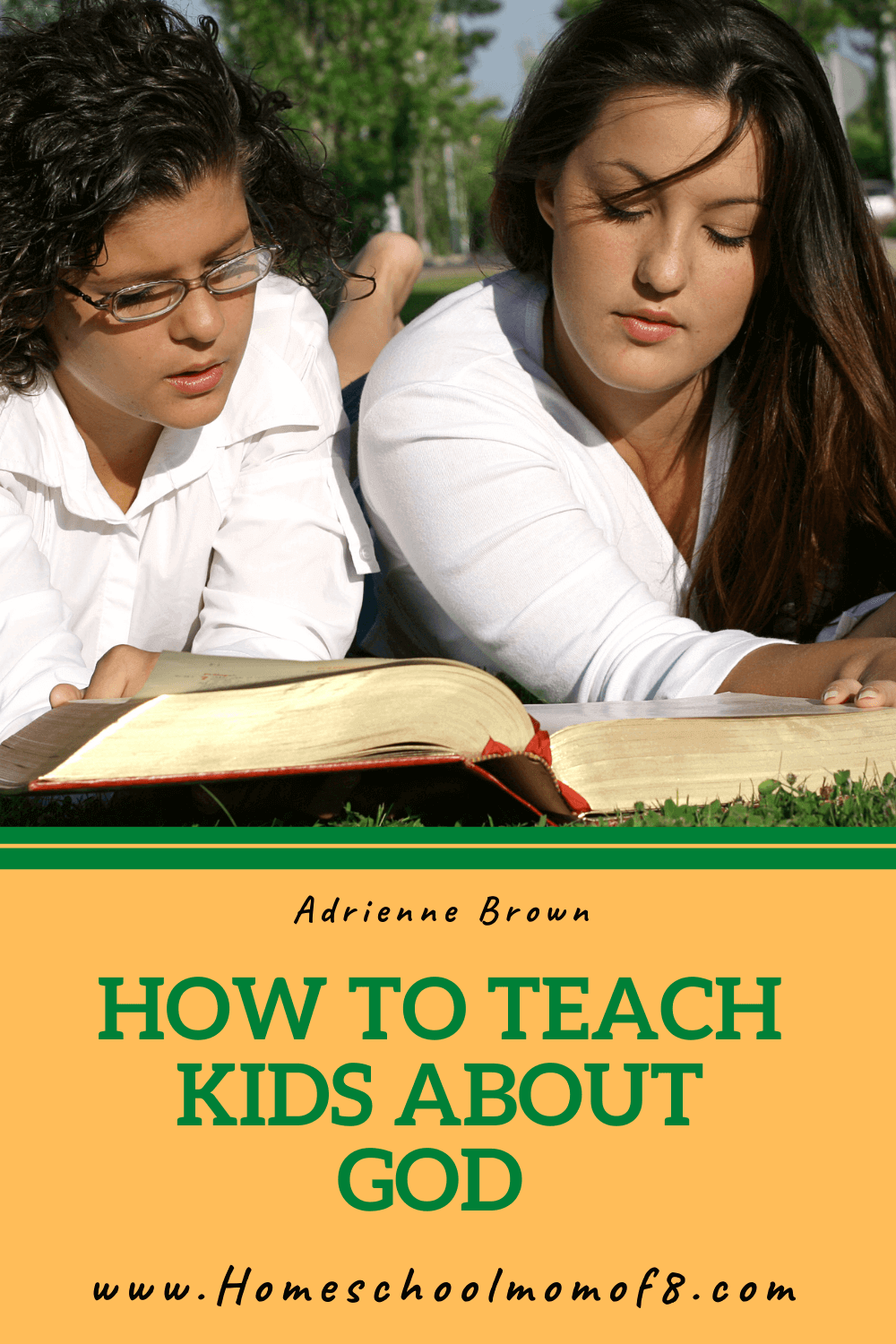 How to teach kids about God - HomeSchool Mom of 8