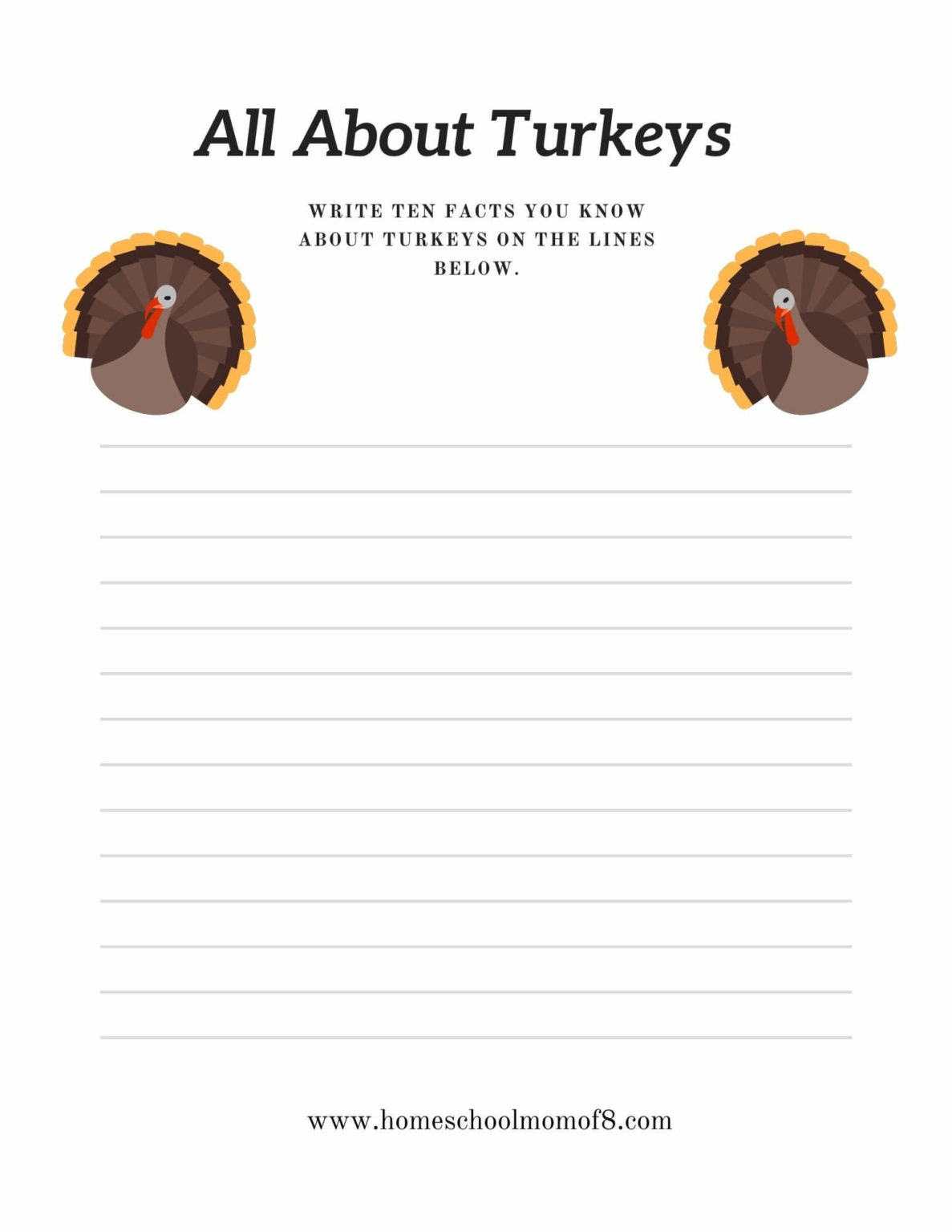 Free & Printable Fall worksheets - HomeSchool Mom of 8