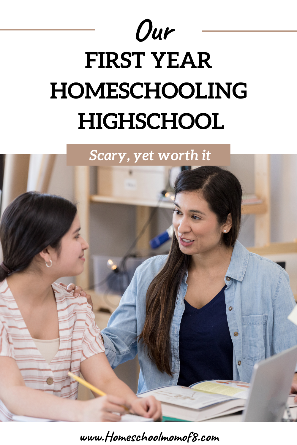Our First Year Homeschooling High School - HomeSchool Mom of 8