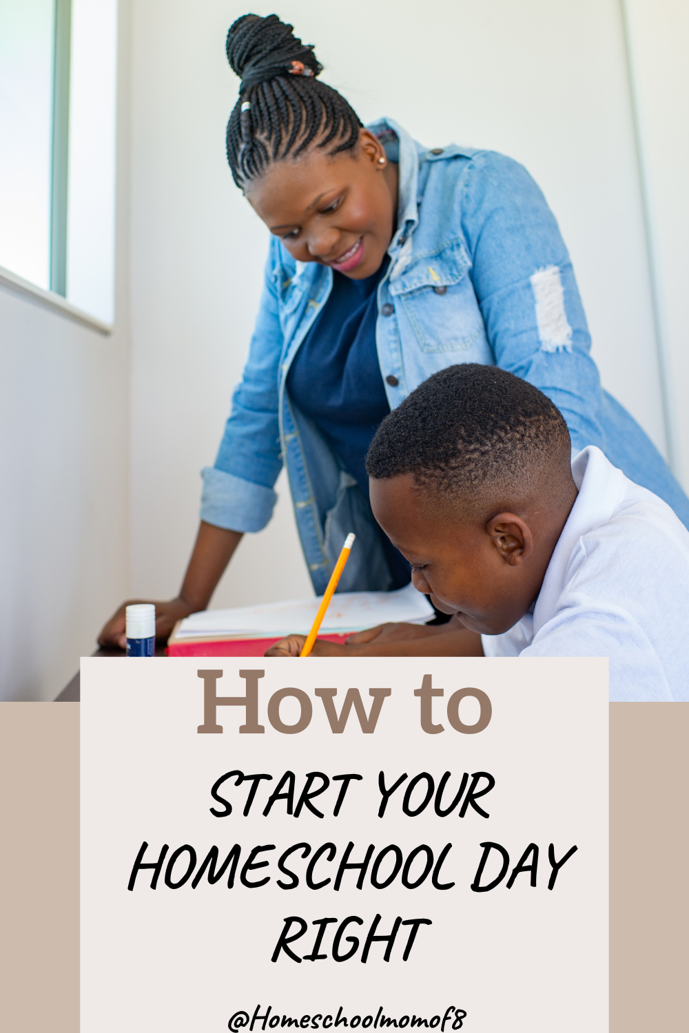 How to Start Your Homeschool Day Right - HomeSchool Mom of 8